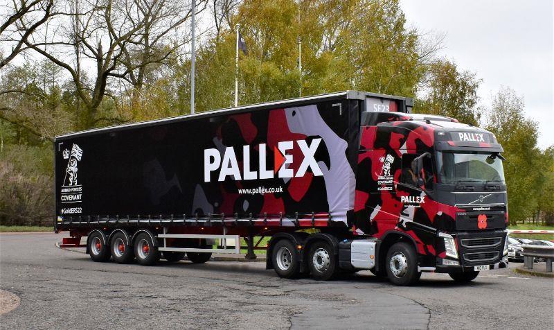 Pall-Ex unveils new livery recognising commitment to armed forces | MT ...