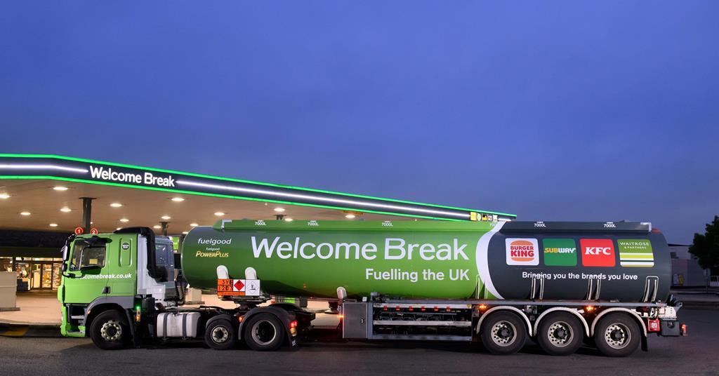 Welcome Break said it was spending £1.7m to upgrade its HGV parks ...