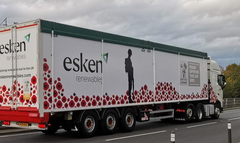 Esken Renewables in Remembrance Day tribute | MT Article | Motor Transport