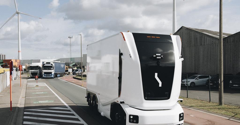 Driverless lorry debuts on public road at Port of Antwerp | Motor Transport