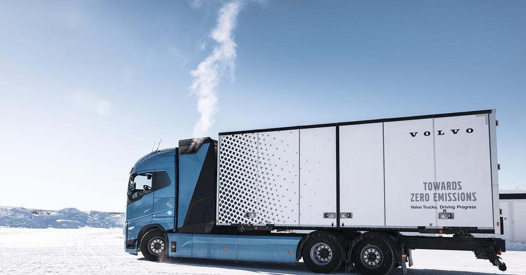 Volvo takes hydrogen-powered trucks to Arctic for first road test | MT ...