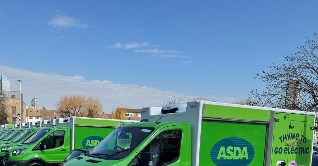 Asda is more than doubling its electric grocery home shopping fleet and ...