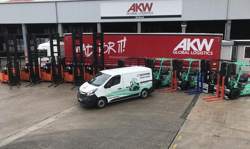 AKW Global Logistics invests £250,000 in its Trafford Park warehouses ...