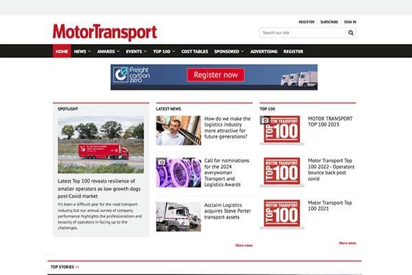 New Motor Transport website goes live | MT Article | Motor Transport