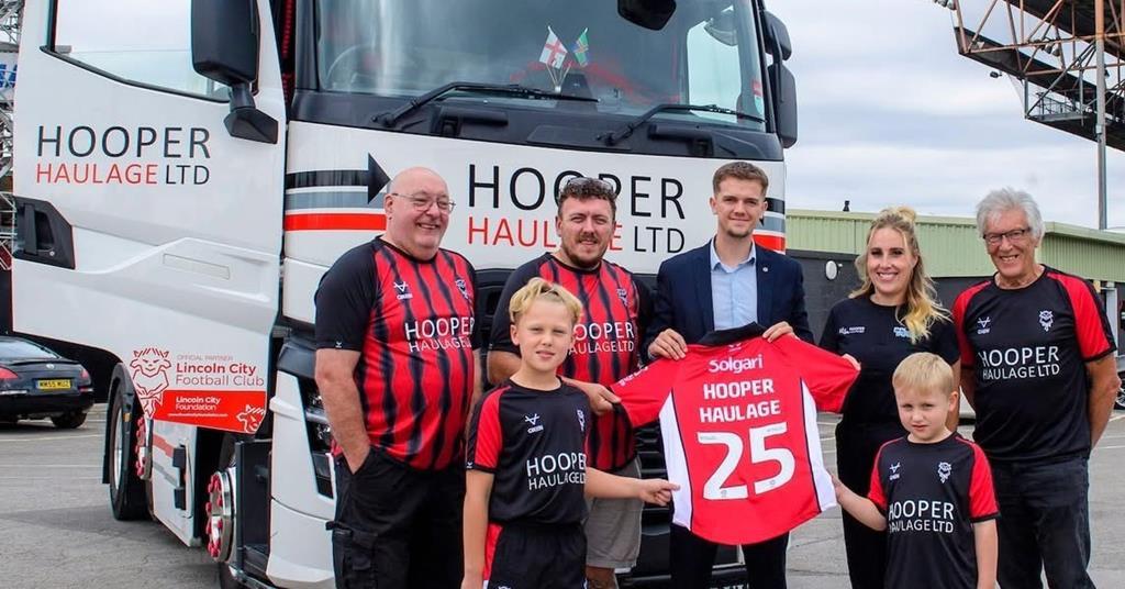 Lincolnshire haulier kicks off sponsorship deal with Lincoln City FC ...