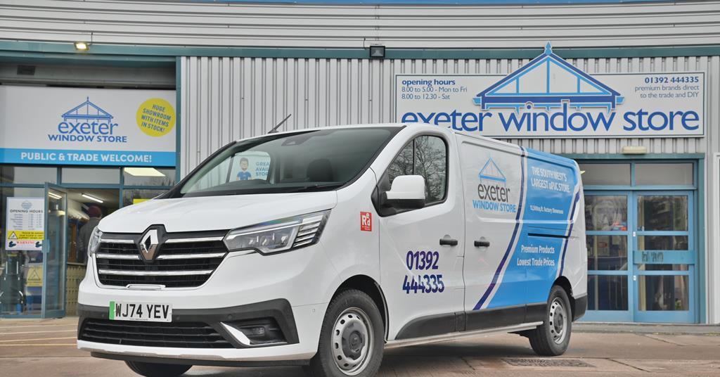 Exeter Window Store switches half its fleet to electric | Motor Transport