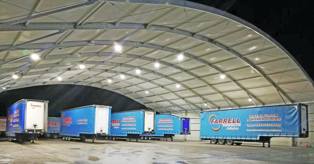 Farrell Transport hails health benefits of new £500,000 canopy | MT ...