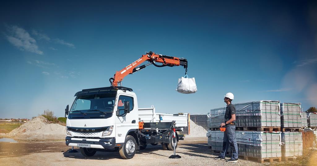 FUSO launches Next Generation eCanter with roll-off tipper for the ...