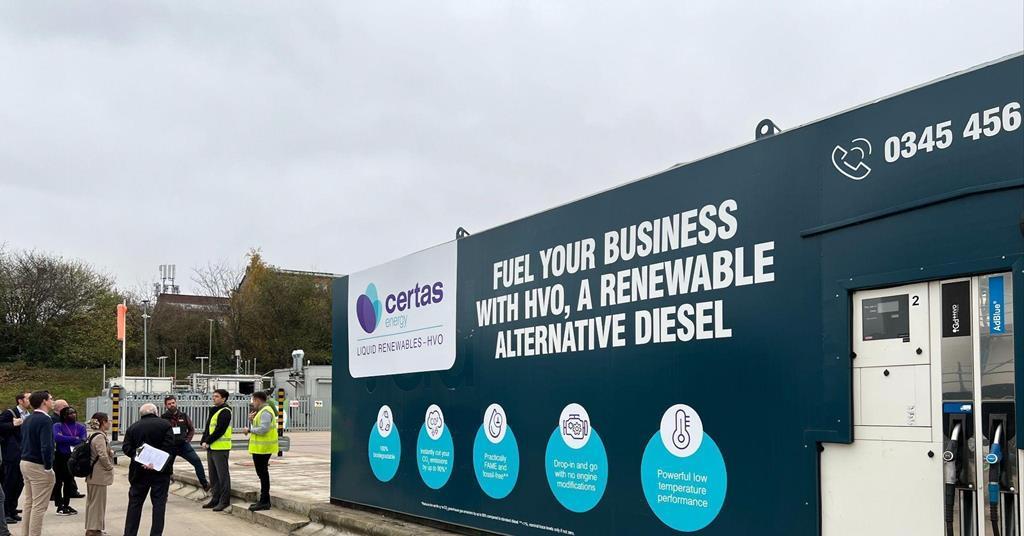 Certas Energy has launched an HVO fuel tank leasing initiative to help ...