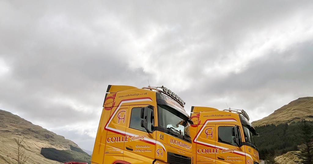 Scottish timber transporter Coille Haulage has taken on three Volvo FH ...