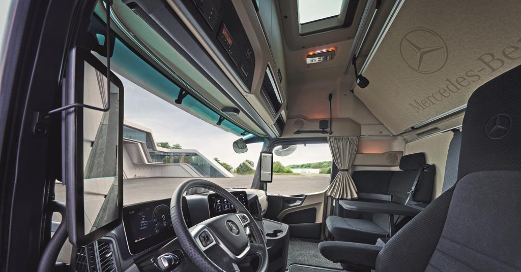 actros l interior