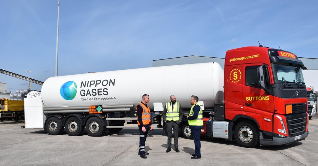 Widnes-based Suttons Tankers and Nippon Gases UKI launch hydrotreated ...