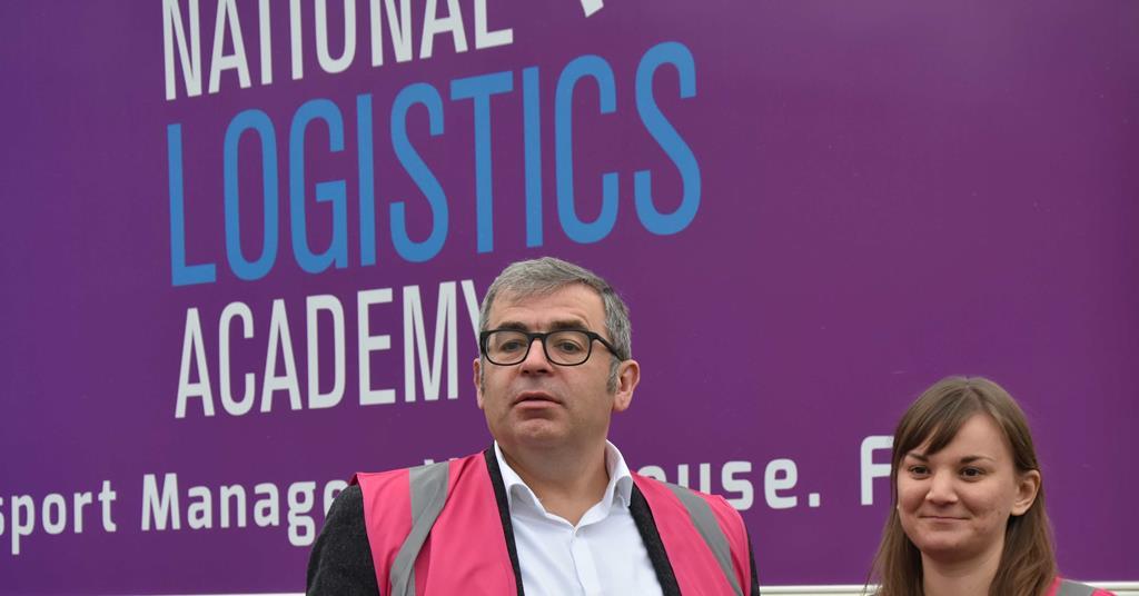 DfT officials on a fact-finding visit to the National Logistics Academy ...