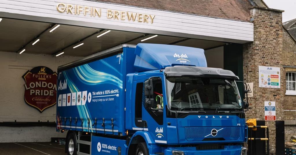 Beer and cider producer Asahi UK introduces Volvo electric truck for ...