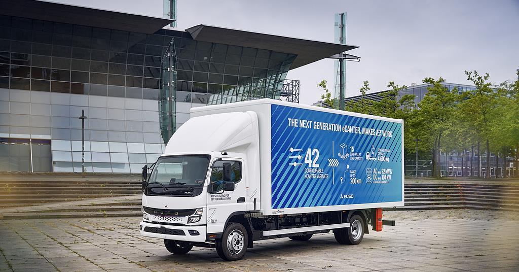 New FUSO eCanter battery electric truck makes debut | MT Article ...