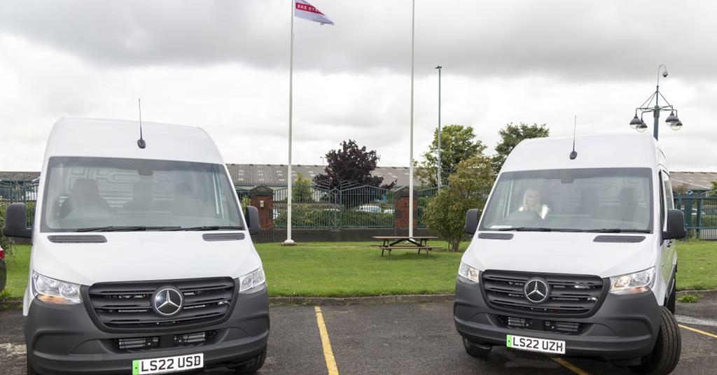 BAE Systems calls on Fraikin for Mercedes electric vans and charging ...
