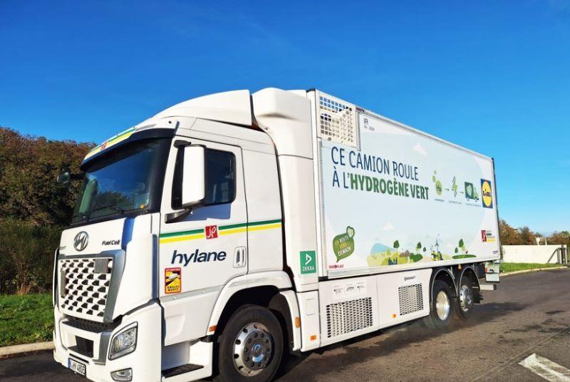 Lidl is operating the first green hydrogen-powered HGV on French roads ...