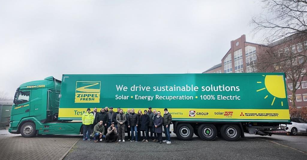 TIP Group launches solar-powered e-reefer with energy recovery axle ...