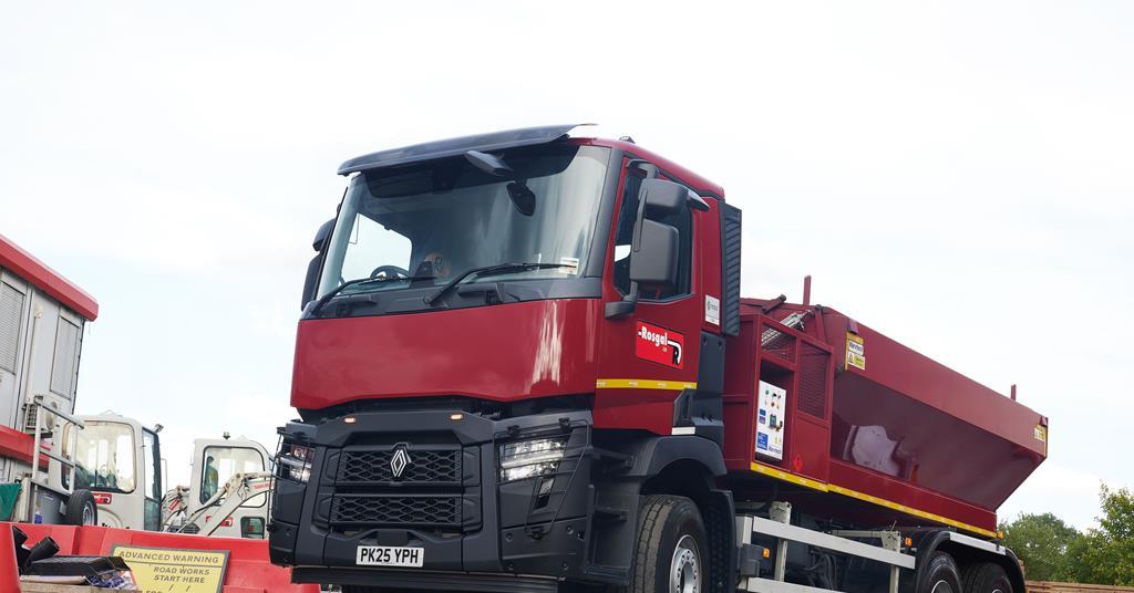 Civil engineering firm Rosgal has invested in a new Renault Trucks C380 ...