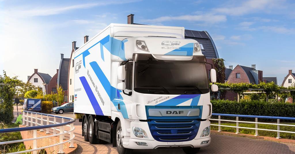 DAF CF Electric - Rigid | Vehicle Index | Motor Transport