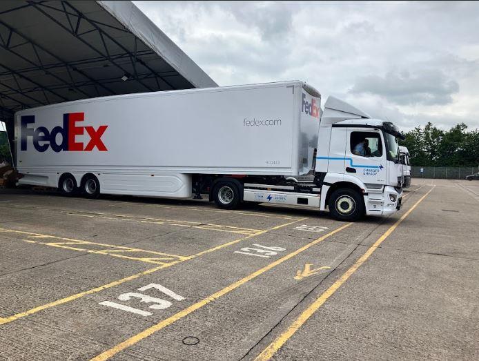 FedEx launches two-week pilot of Mercedes eActros 300 at its Stoke-on ...