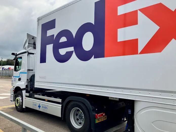 FedEx launches two-week pilot of Mercedes eActros 300 at its Stoke-on ...