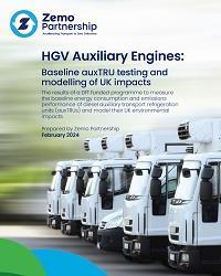 Zemo study highlights emissions from HGVs’ auxiliary transport ...