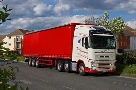 Matthew Kibble takes delivery of first Shakespeare-liveried trucks | MT ...