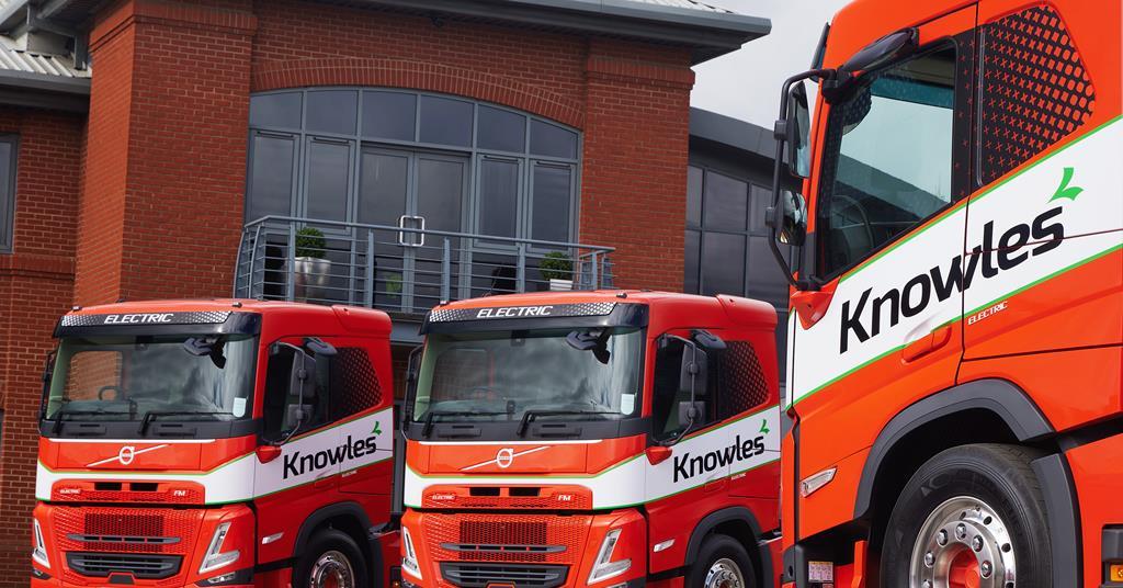 Knowles Logistics has replaced three more diesel trucks with Volvo FM ...