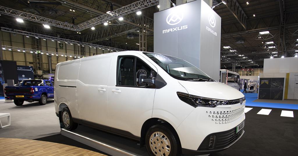 Maxus unveils its latest electric van as it continues drive into UK ...