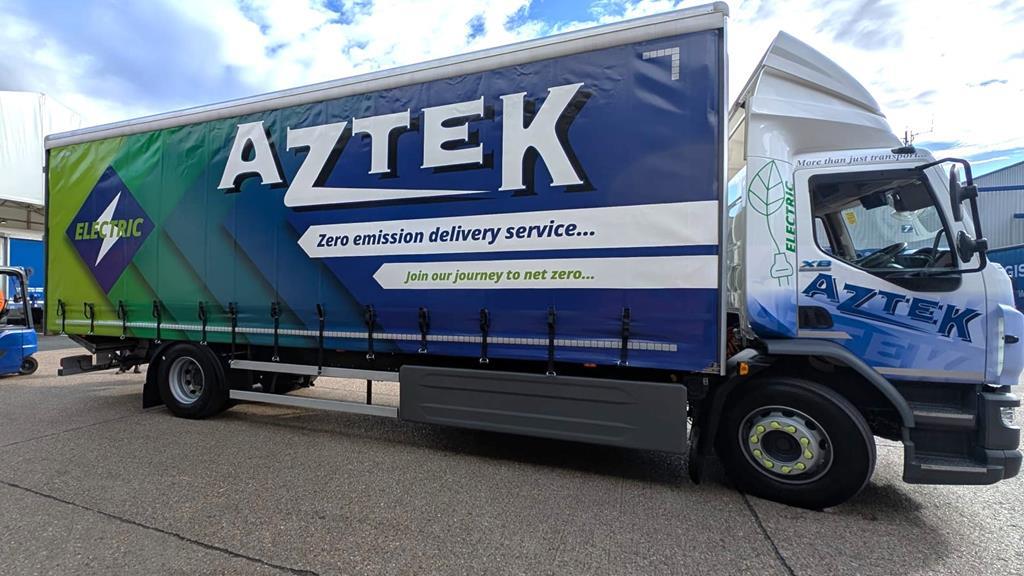 Hertfordshire-based Aztek Logistics adds DAF XB 19 tonne electric truck ...