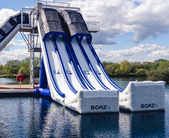Future Forwarding delivers giant water slide to UK aqua park | Motor ...
