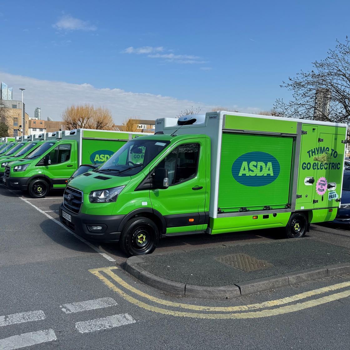 Asda is more than doubling its electric grocery home shopping fleet and ...