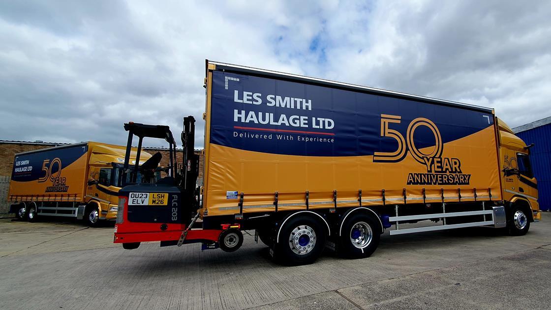 Les Smith Haulage has marked 50 years in business by investing £4m to ...