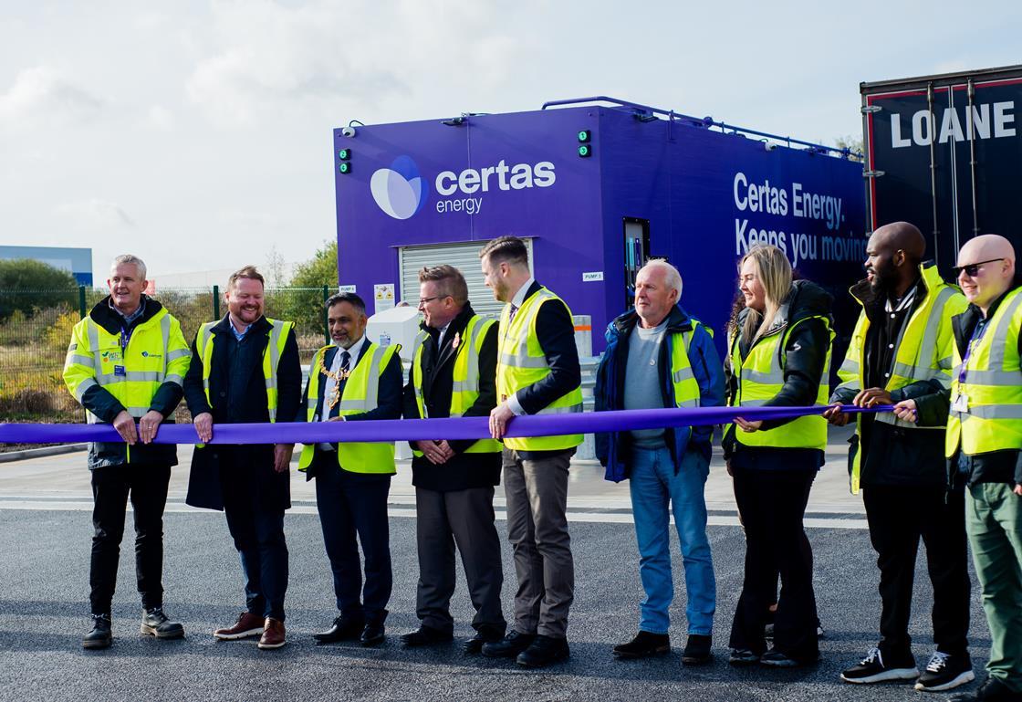 Certas Energy opens HGV refuelling bunker in Warrington | MT Article ...