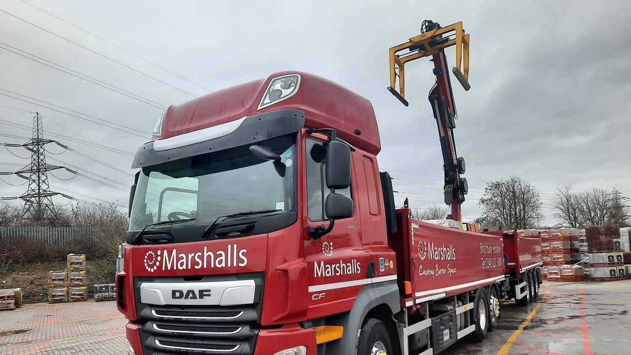 A trade union said Wincanton drivers working for Marshalls building ...