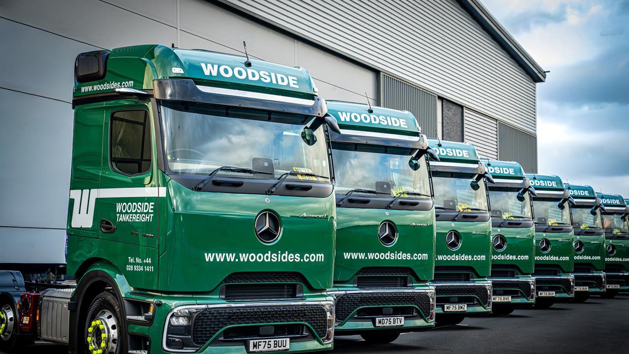 Woodside has taken delivery of 15 Mercedes-Benz Actros with ProCabins ...