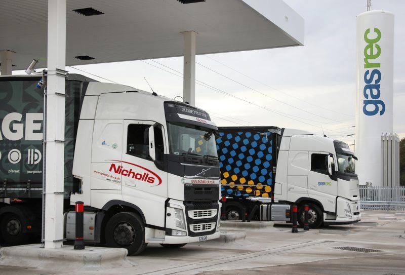 Gasrec launches Hams Hall biomethane site with plans to refuel 1,000 trucks a day | Motor Transport