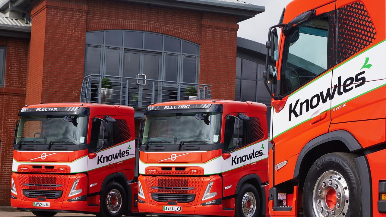 Knowles Logistics has replaced three more diesel trucks with Volvo FM ...