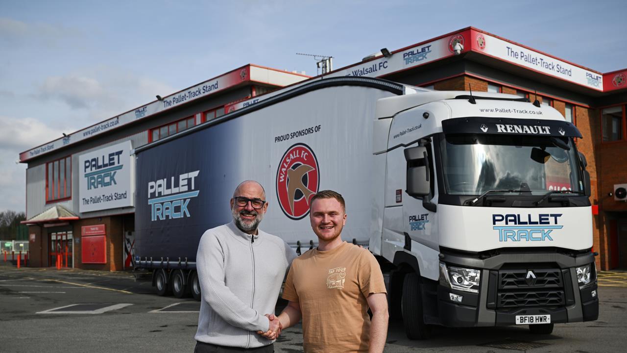 Wolverhampton pallet network Pallet-Track nets major partnership with Walsall FC | Motor Transport