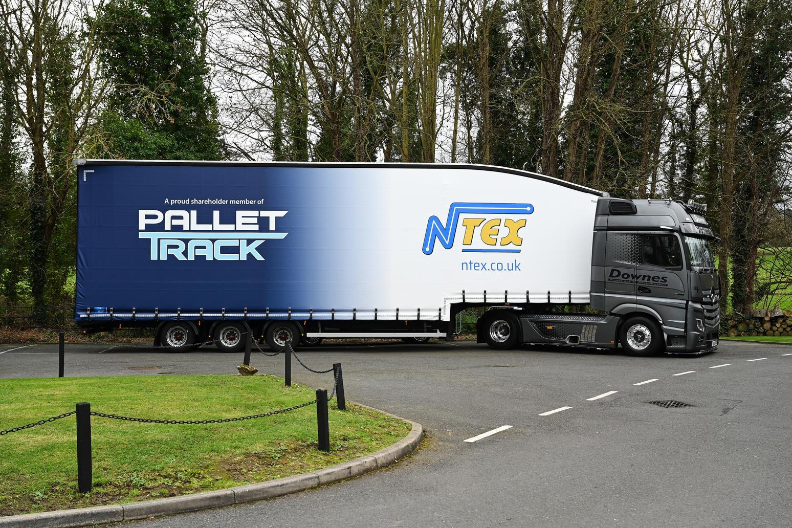 Pallet-Track has marked 20 years in business by investing over £100,000 in dual liveries for its ...