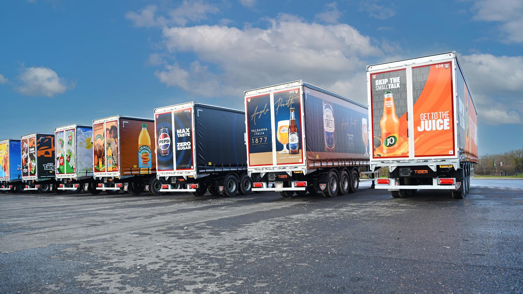Carlsberg Britvic cheeers addition of 37 Tiger trailers to its fleet ...