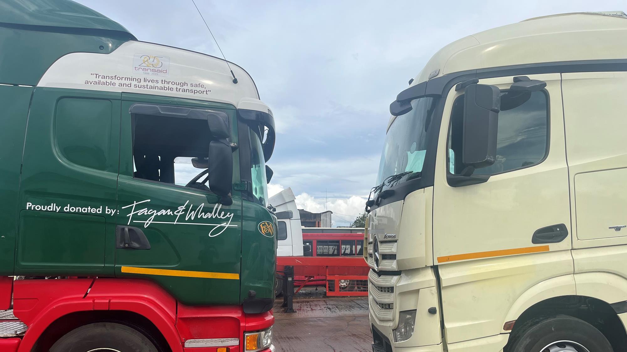 International transport charity Transaid has provided Zambia with two ...