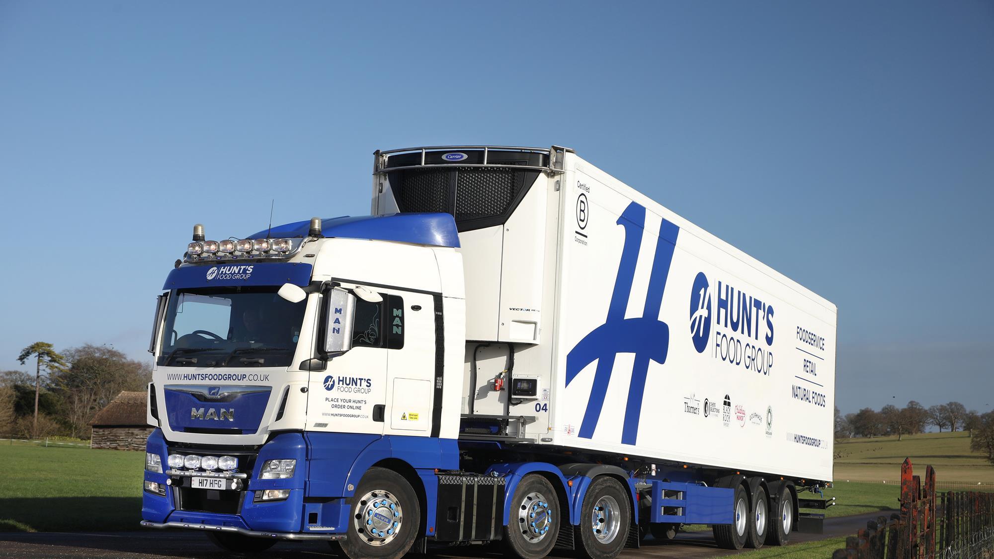 Dorset food wholesaler Hunt's Food Group has taken delivery of its ...