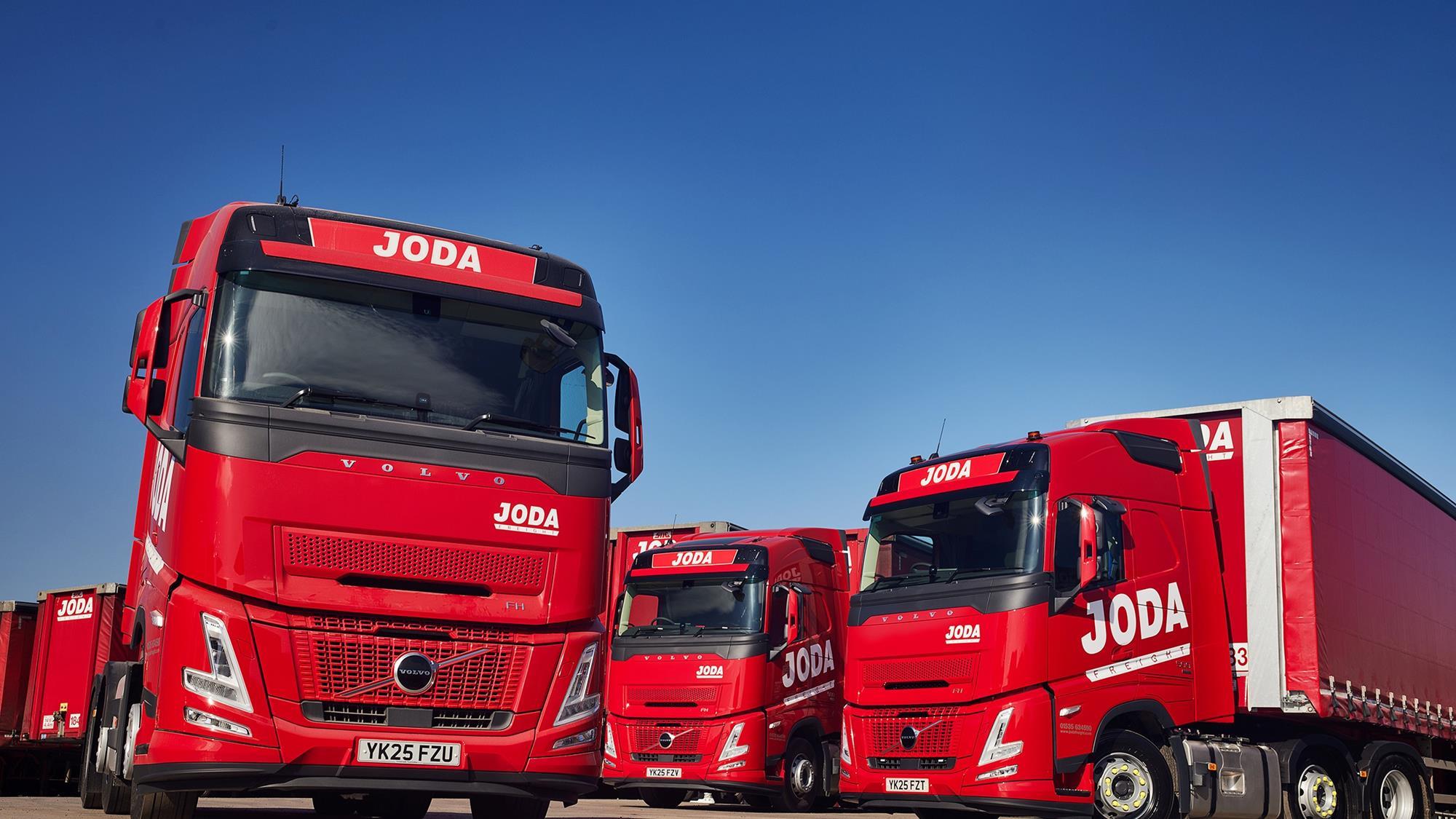 Joda Freight in West Yorkshire said it was on a continued positive ...