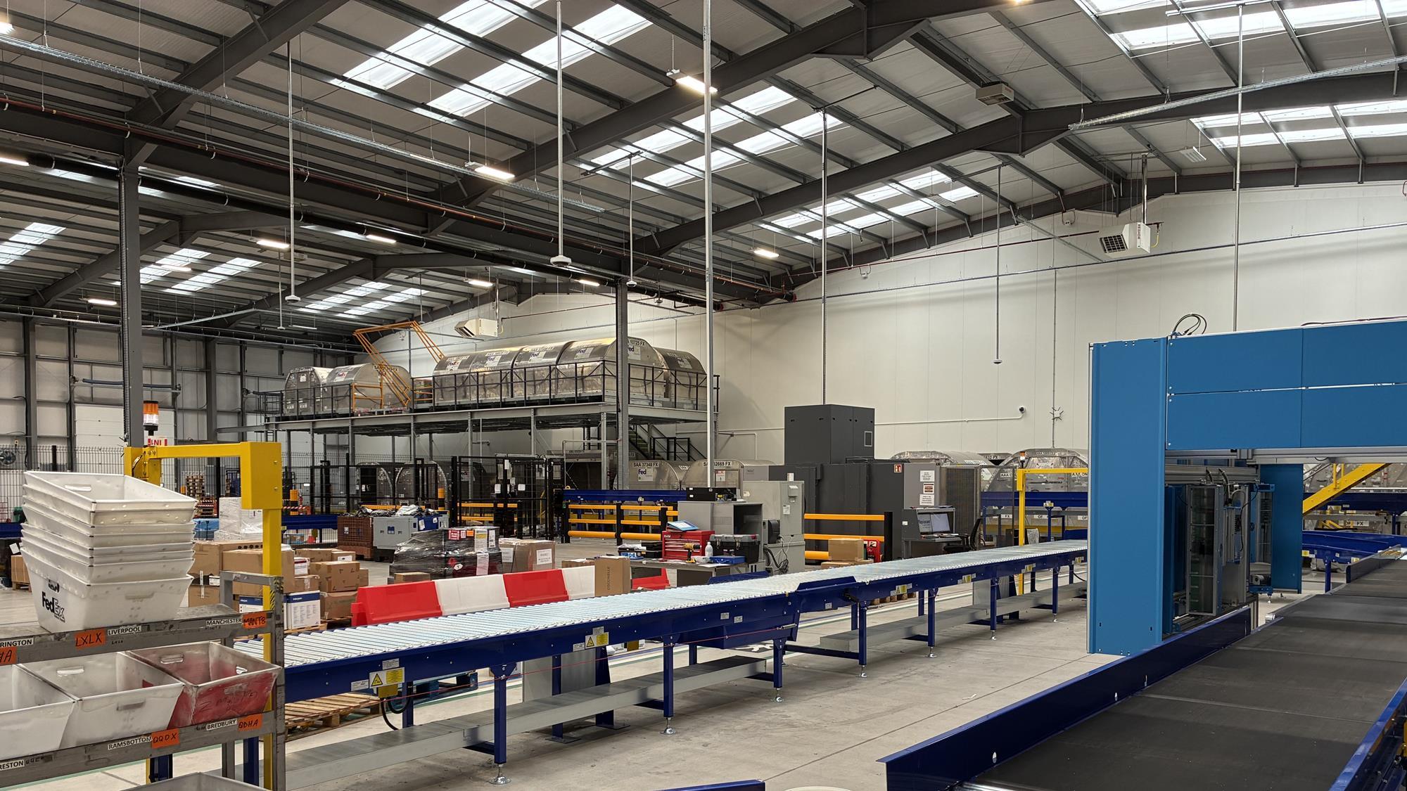 Parcel delivery giant FedEx launches new logistics facility close to ...