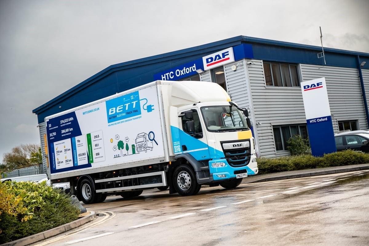 DAF Trucks reveals initial findings of Battery Electric Truck Trial ...