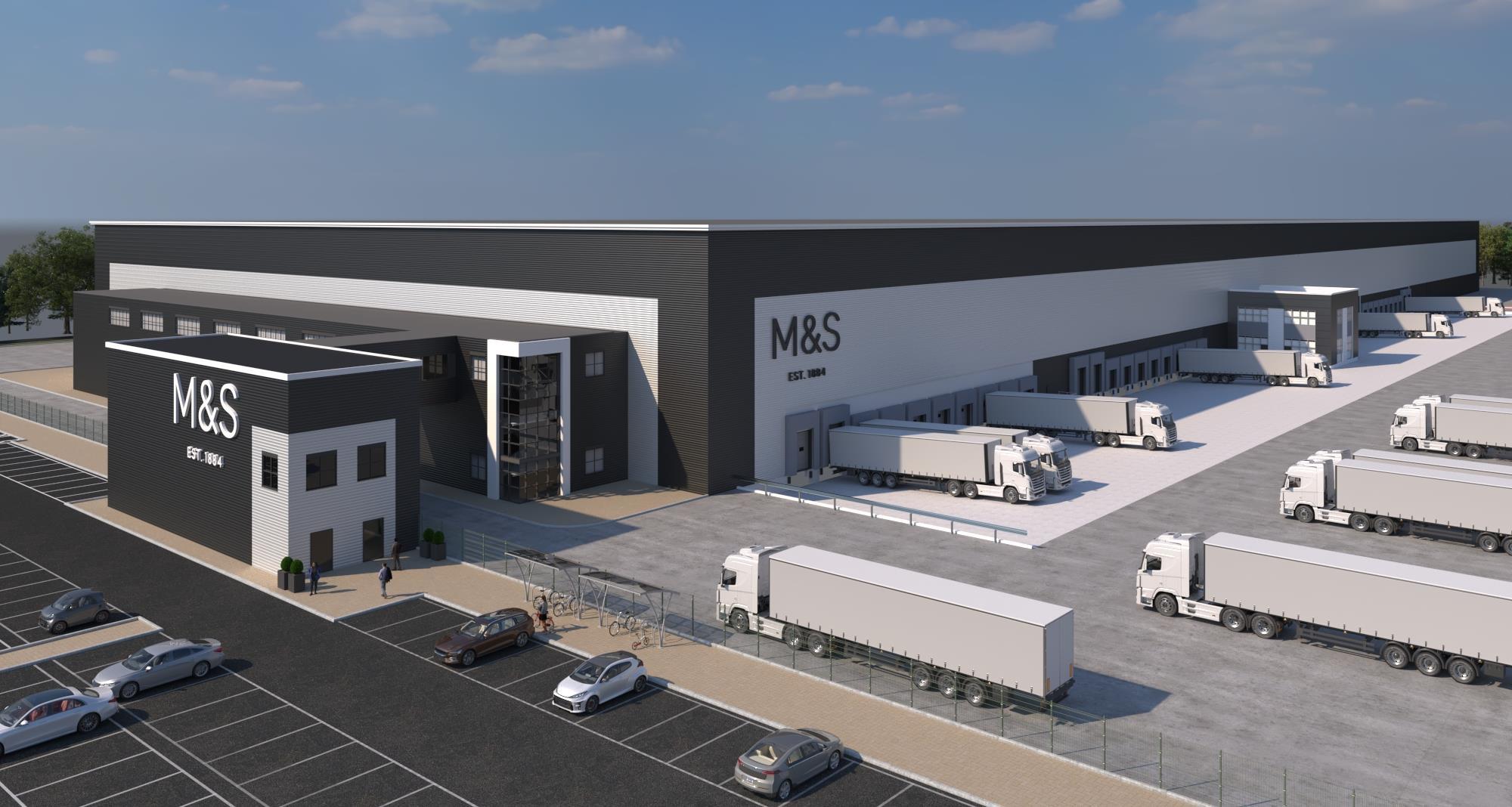 A bid by M&S to modernise its supply chain has led to it taking out a 20-year, £74m lease on a ...
