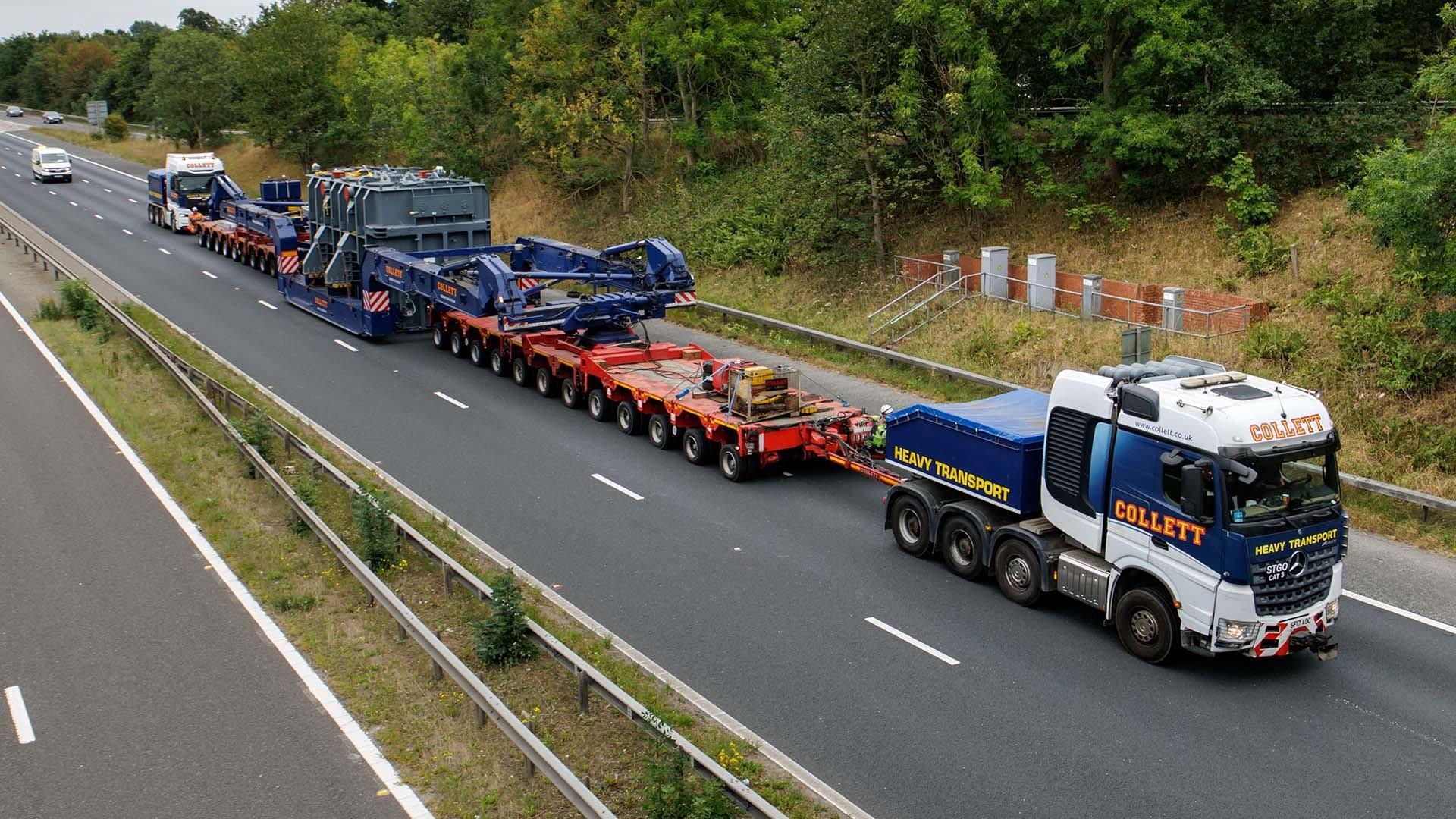 Collett & Sons helped deliver and install six super grid transformers ...