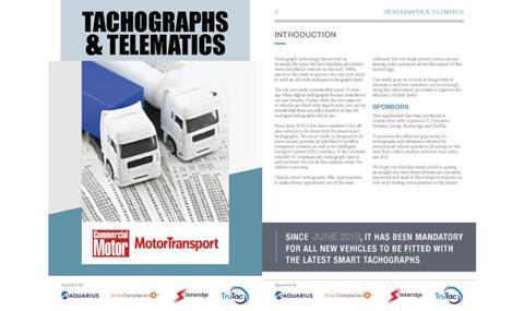 Discover the different approaches to tachographs and telematics adopted ...